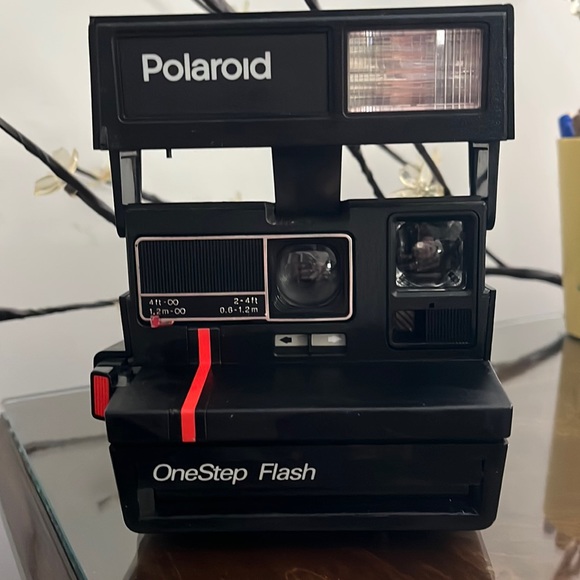 Cameras, Photo & Video | Polaroid One Step Flash Red Stripe Instant ...